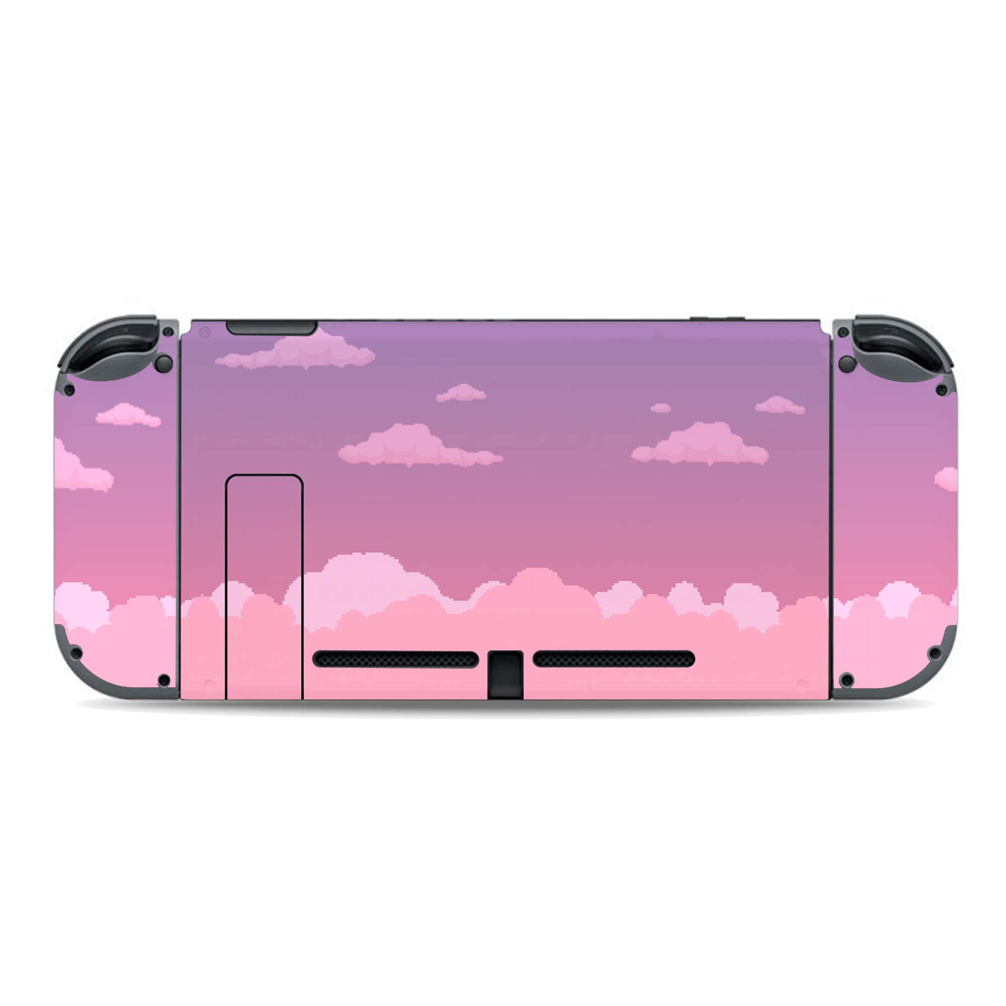 Dreamy 8-Bit Clouds Switch Skin