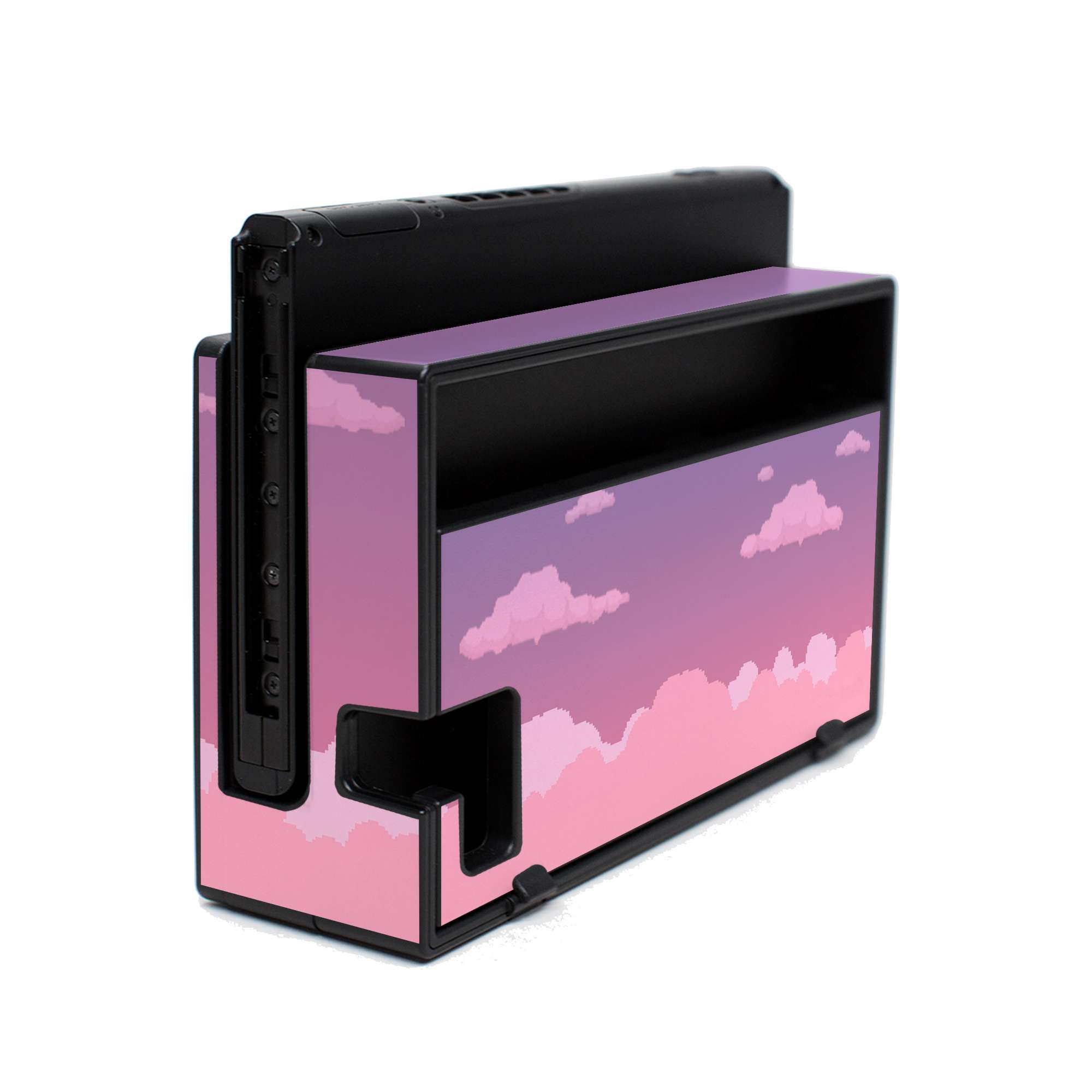 Dreamy 8-Bit Clouds Switch Skin