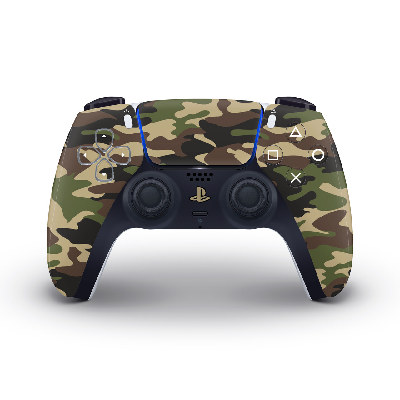 Woodland Camo Ps5 Controller Skin | KO Custom Creations