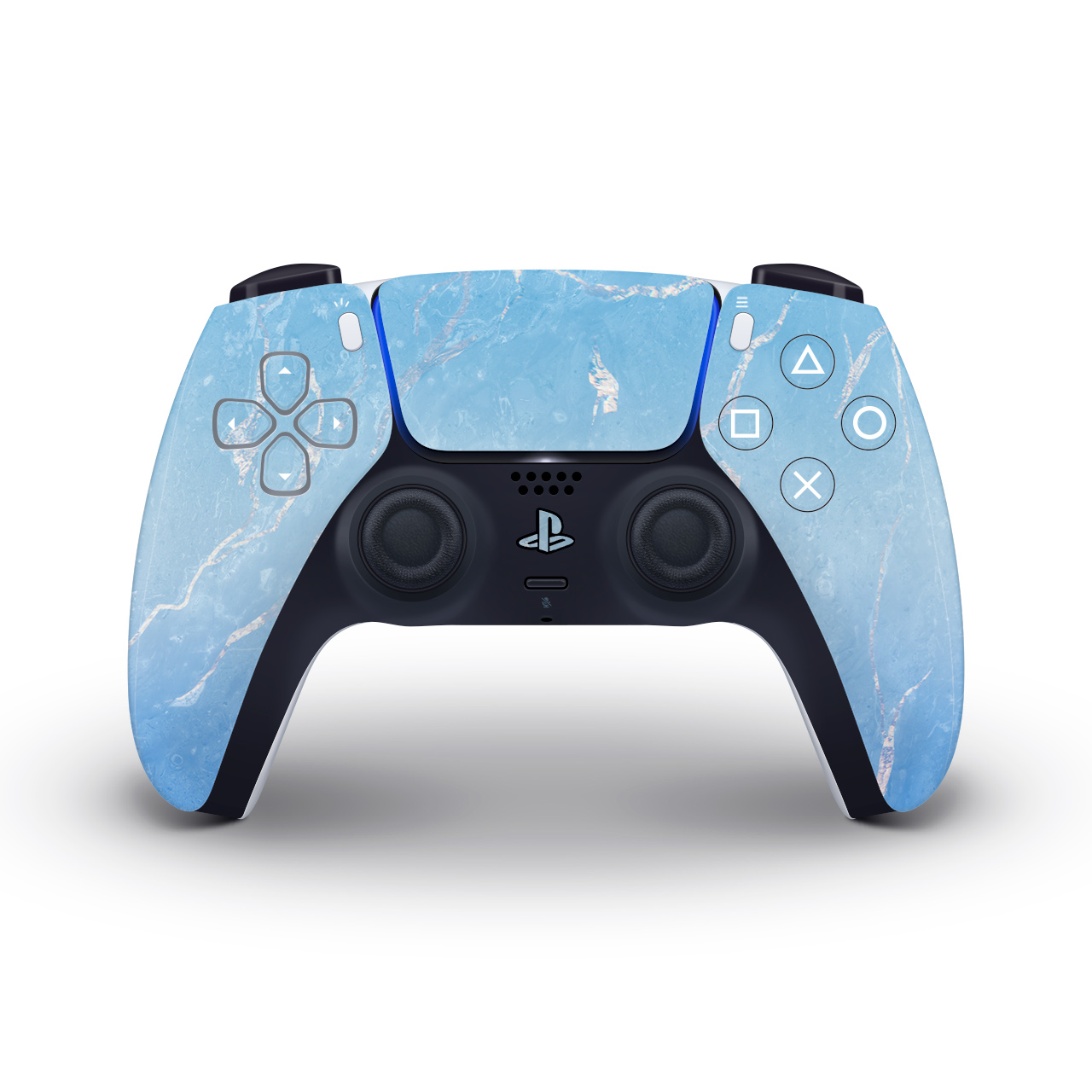 Aqua Marble Ps5 Controller Skin | KO Custom Creations