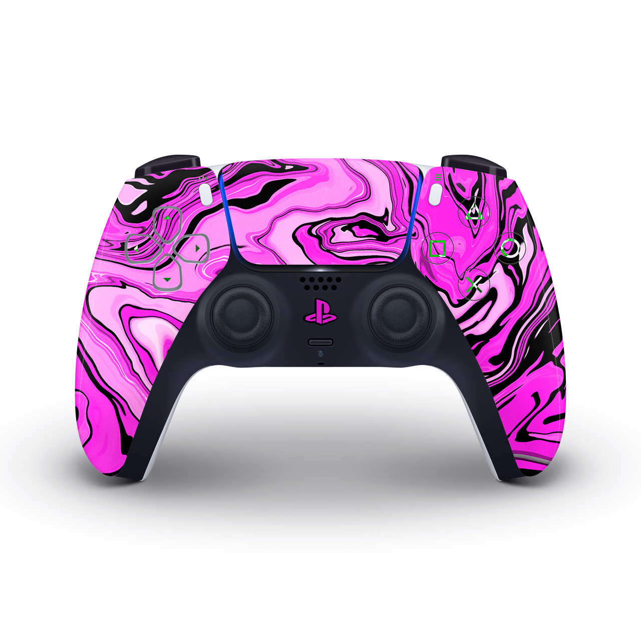 Pink Marbling Ps5 Controller Skin | KO Custom Creations