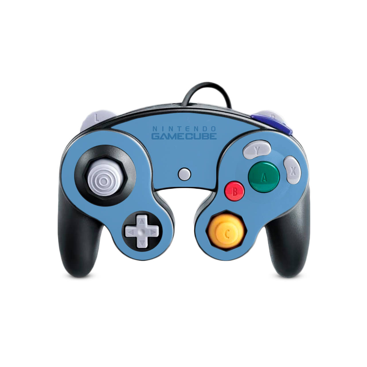 Ocean Blue Gamecube Controller Skin | KO Custom Creations