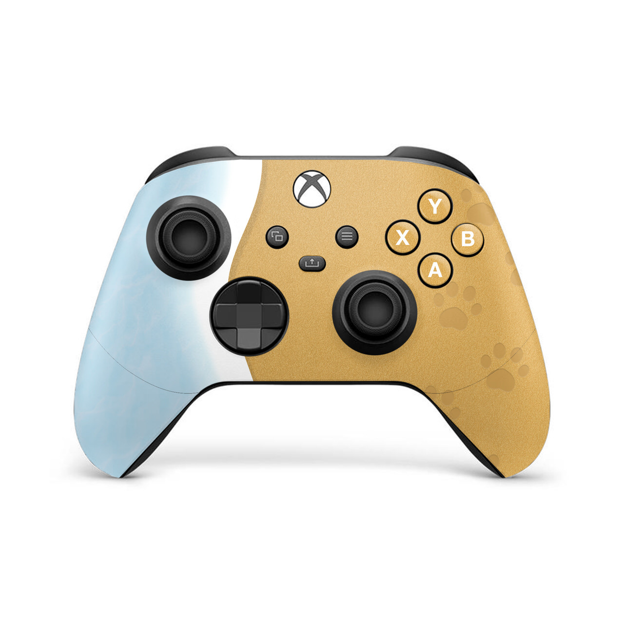 Paw Prints Beach Xbox Series X & S Controller Skin | KO Custom Creations