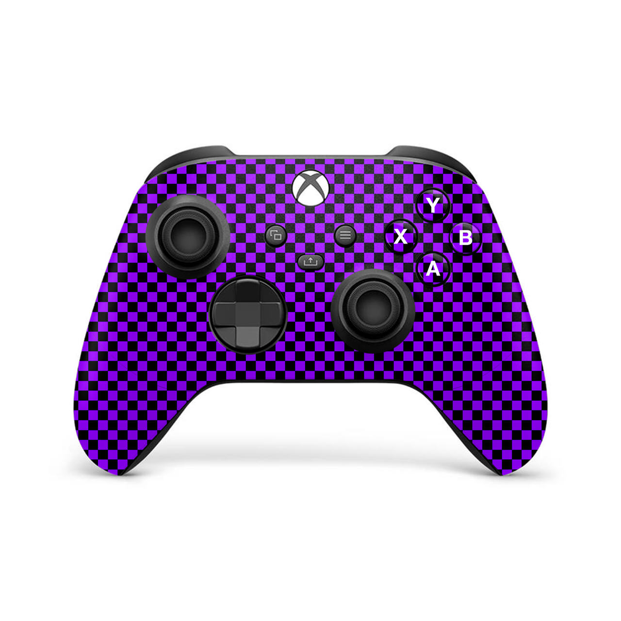 Purple Checkers Xbox Series Controller Skin | KO Custom Creations