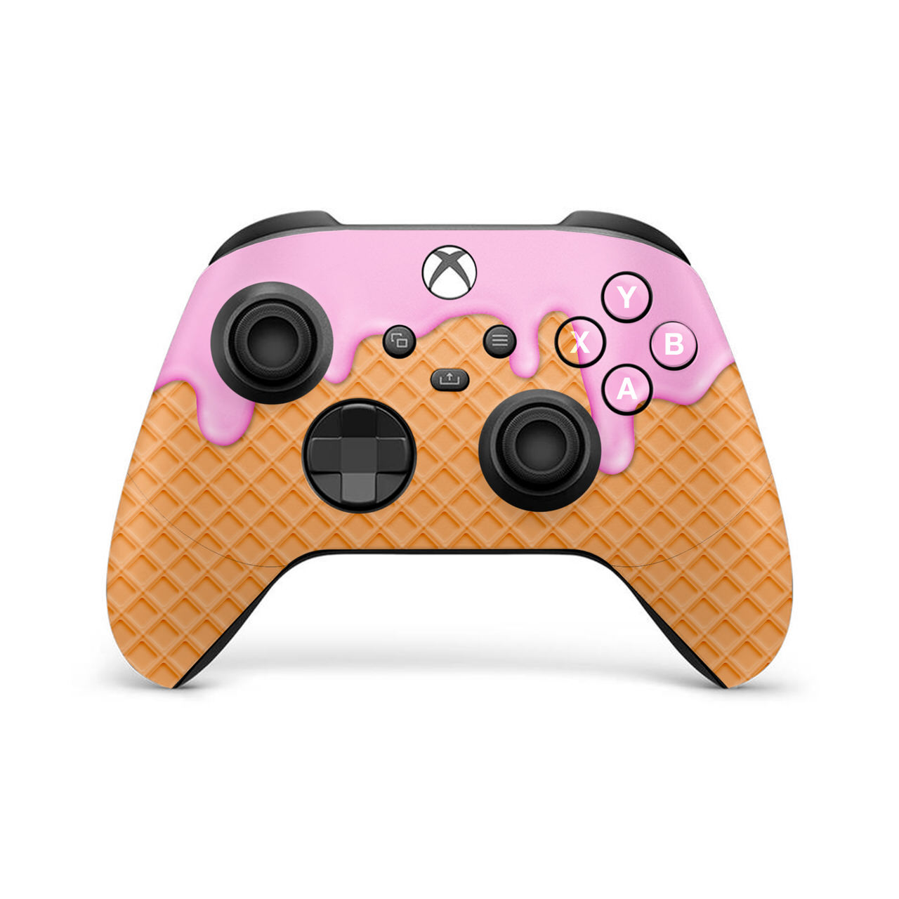 Strawberry Ice Cream Xbox Series Controller Skin | KO Custom Creations