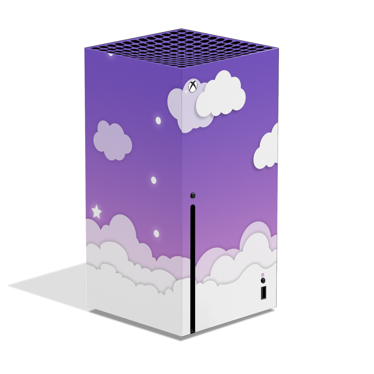 Cloudy Purple Sky Xbox Series X Skin | KO Custom Creations