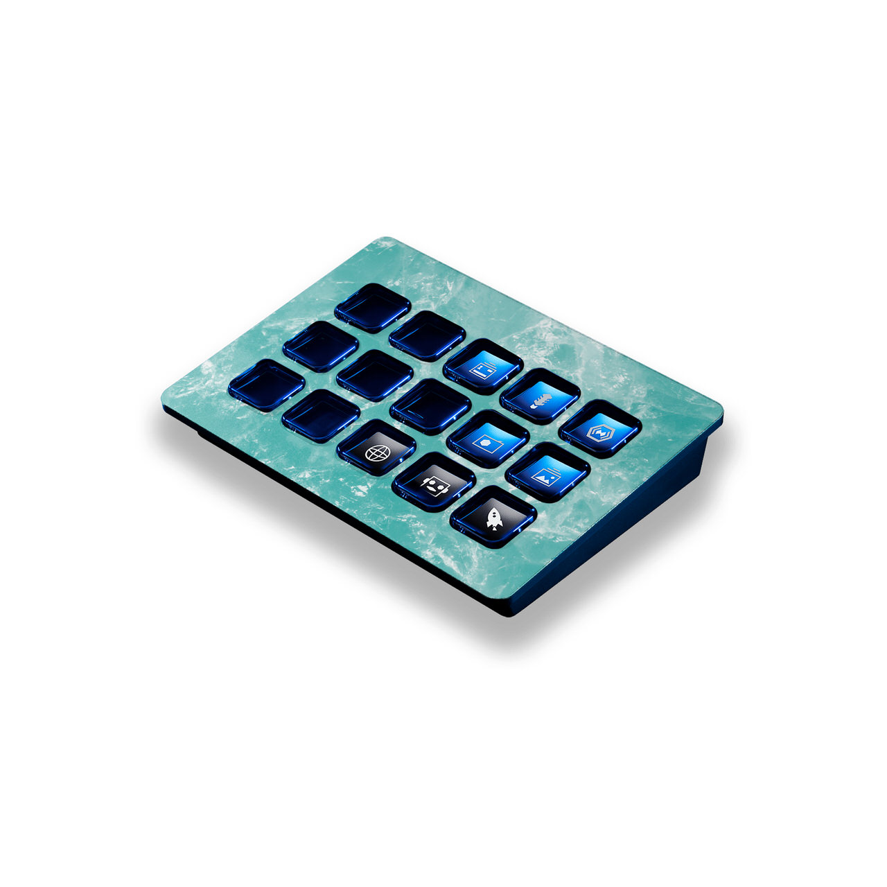 Neptune Quartz Stream Deck Skin | KO Custom Creations