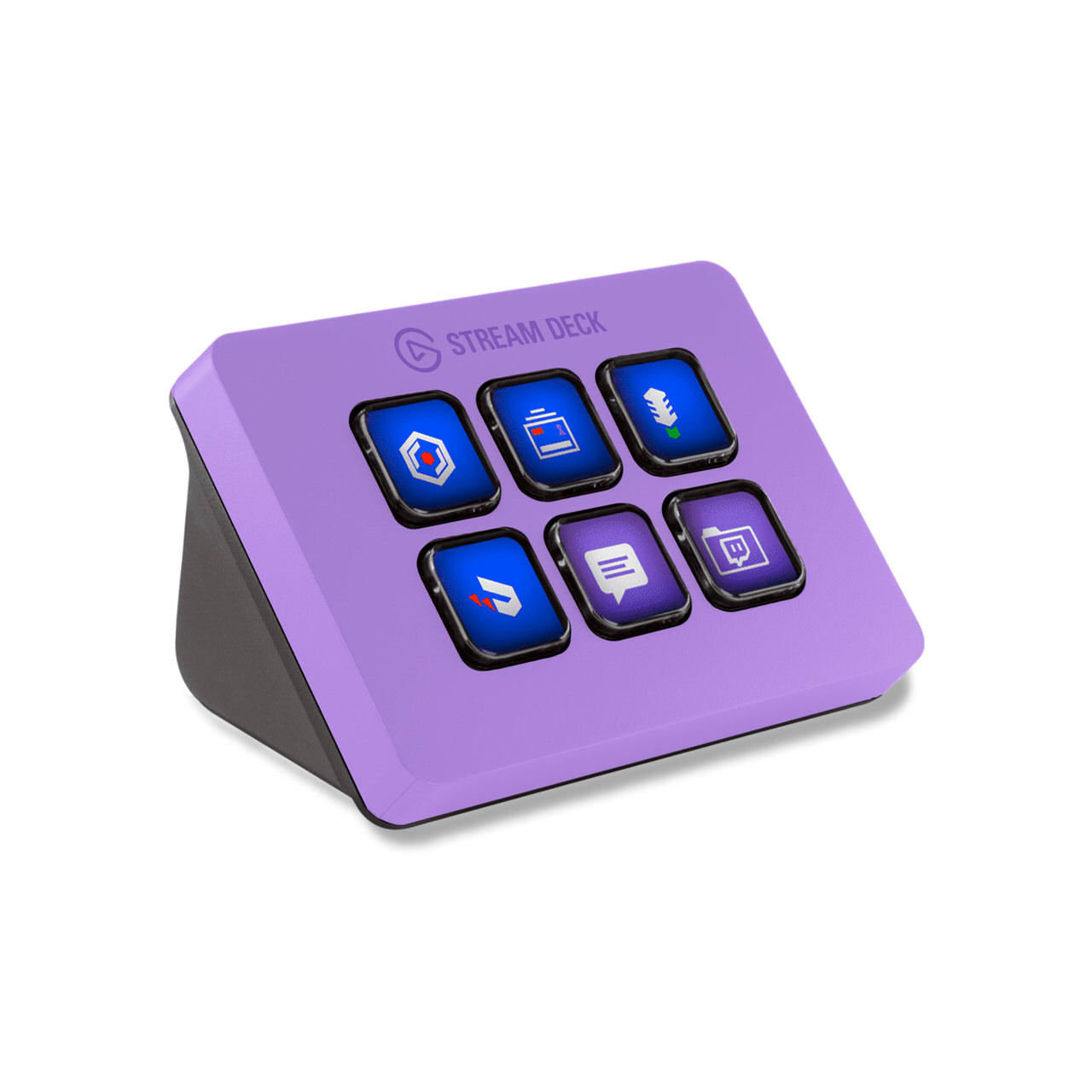 Soft Purple Stream Deck Mini Skin | KO Custom Creations