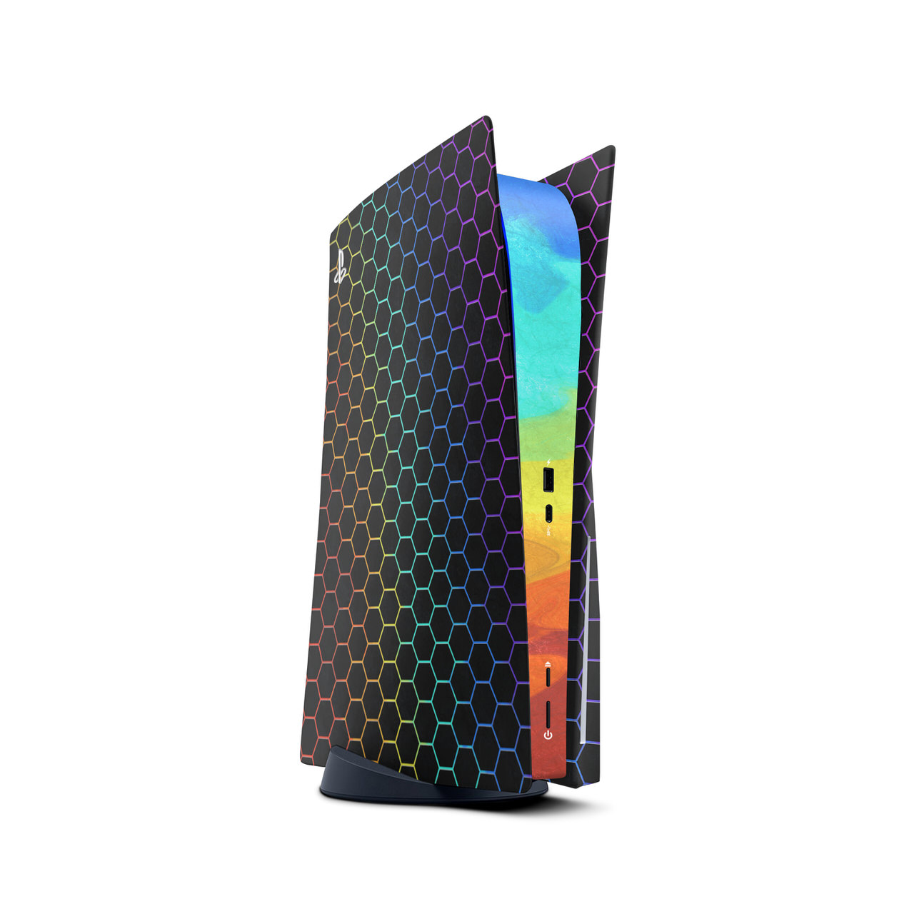 RGB Hex Armour PlayStation 5 Skin | KO Custom Creations