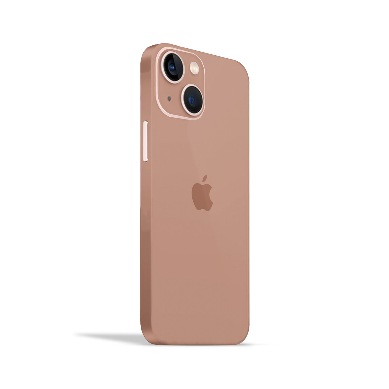 Latte Brown Apple iPhone 13 Skin | KO Custom Creations