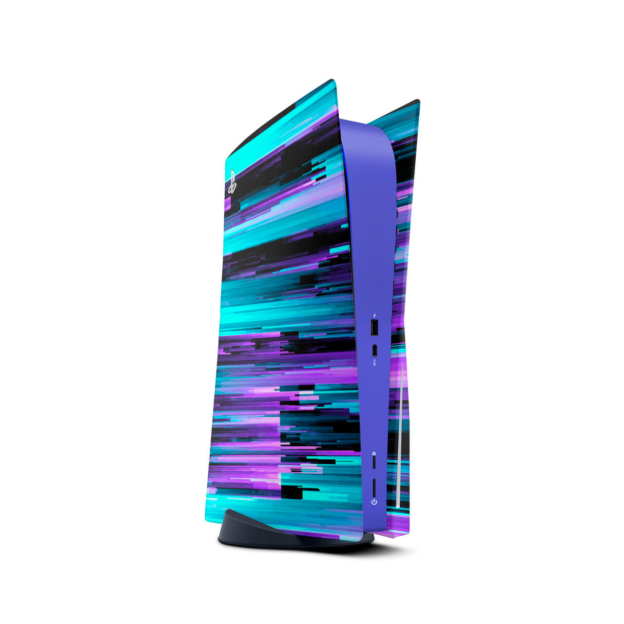 Neon Glitch PlayStation 5 Skin | KO Custom Creations