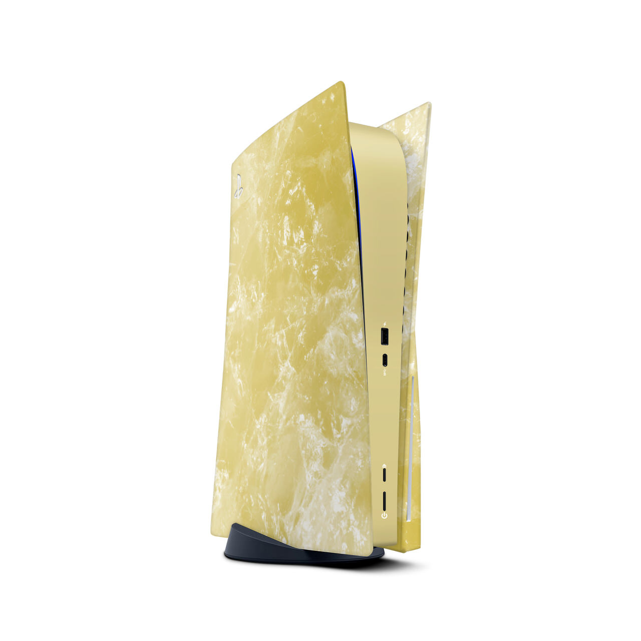 Yellow Quartz PlayStation 5 Console Skin | KO Custom Creations