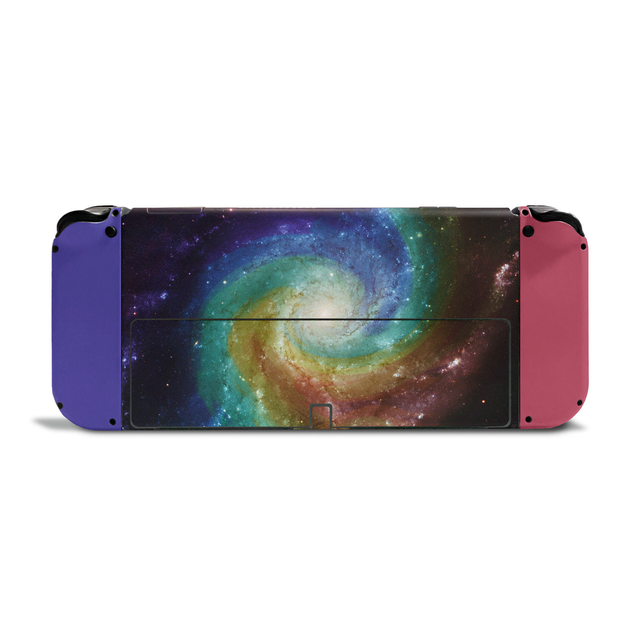 Rainbow Galaxy Nintendo Switch OLED Skins | KO Custom Creations