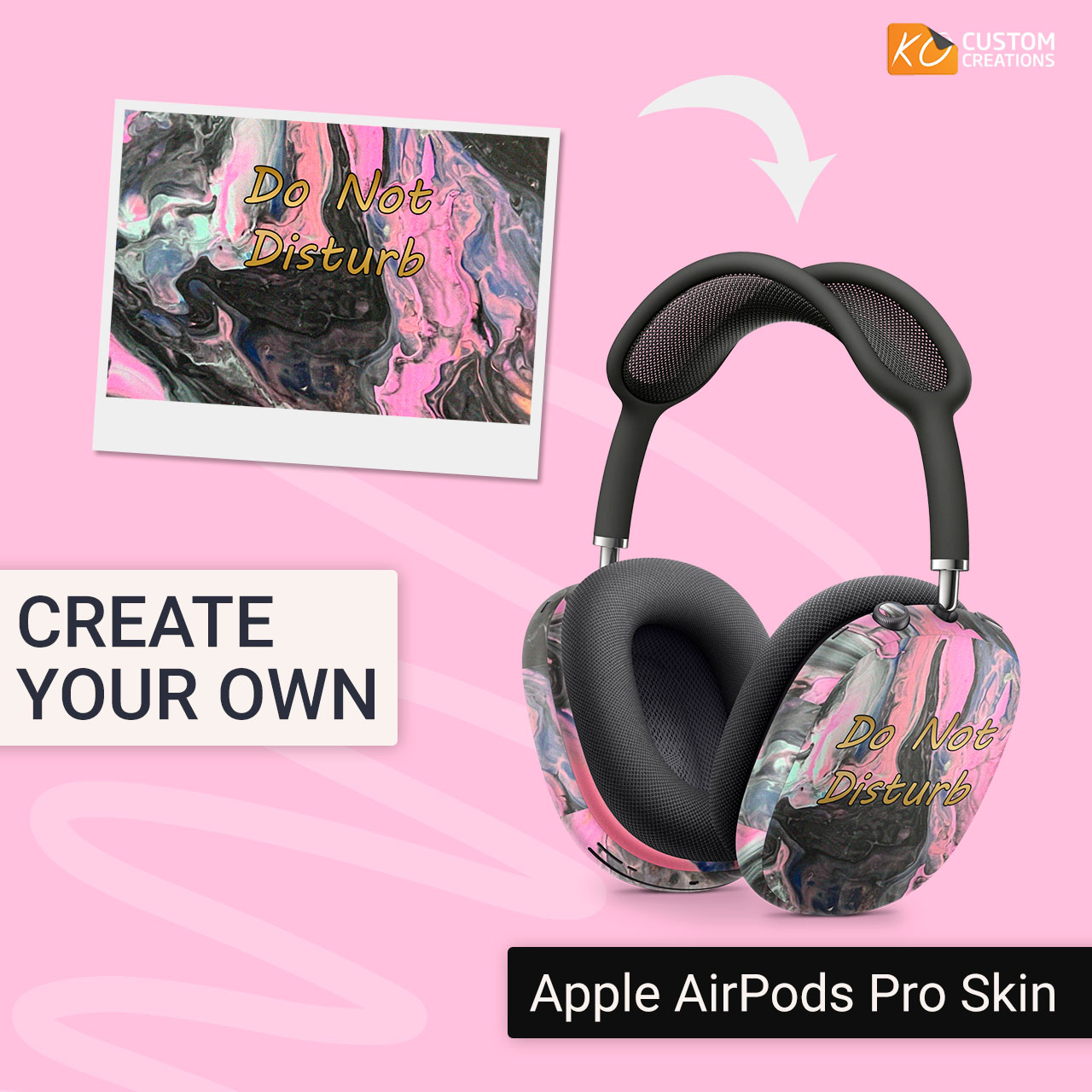 Custom Apple AirPods Max Skin | KO Custom Creations