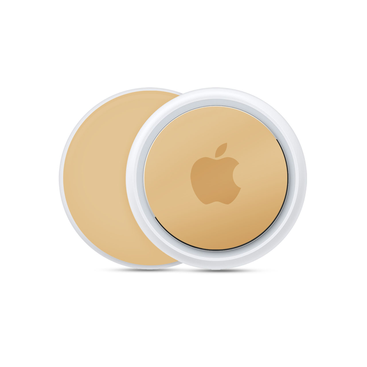 Calico Beige Apple AirTag Skin | KO Custom Creations