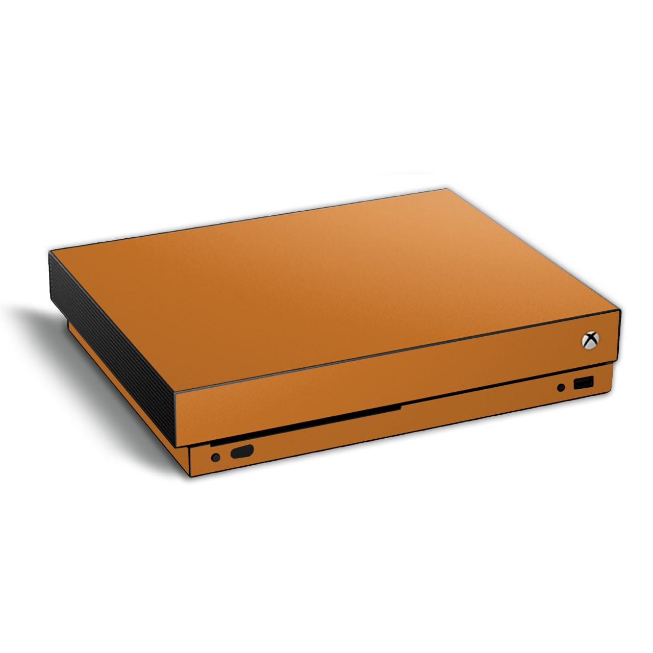 Brandy Orange Xbox One X Skin | KO Custom Creations