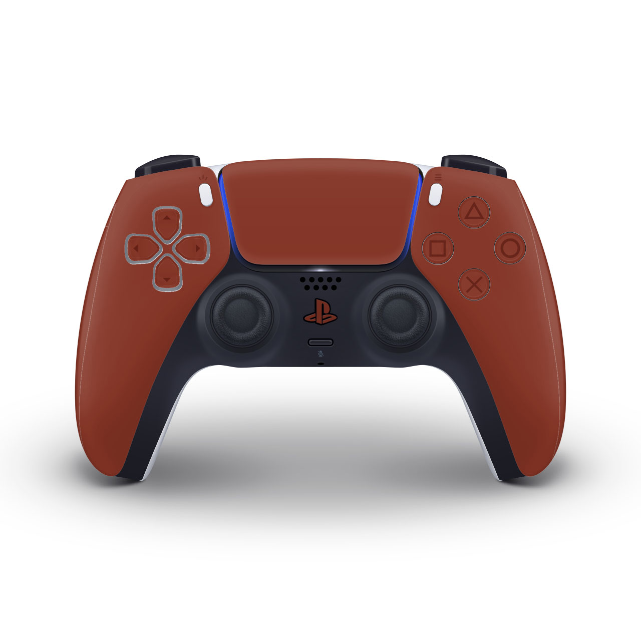Cozy Burnt Red Ps5 Controller Skin | KO Custom Creations