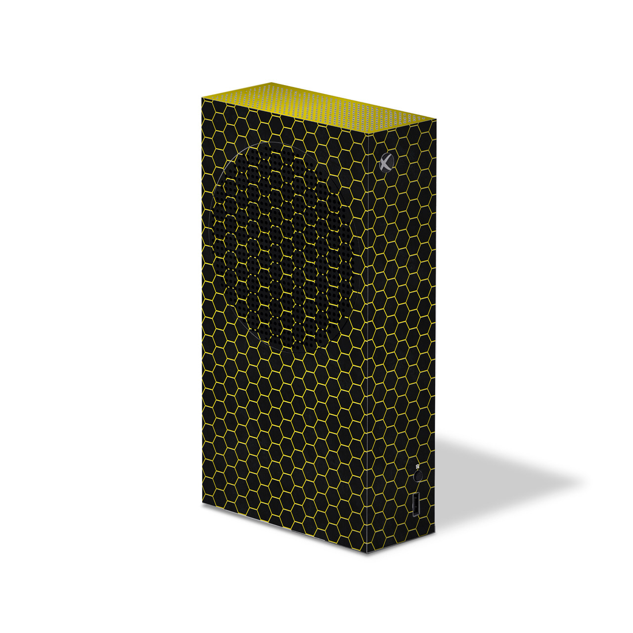 Sun Yellow Hex Armour Xbox Series S Skin | KO Custom Creations