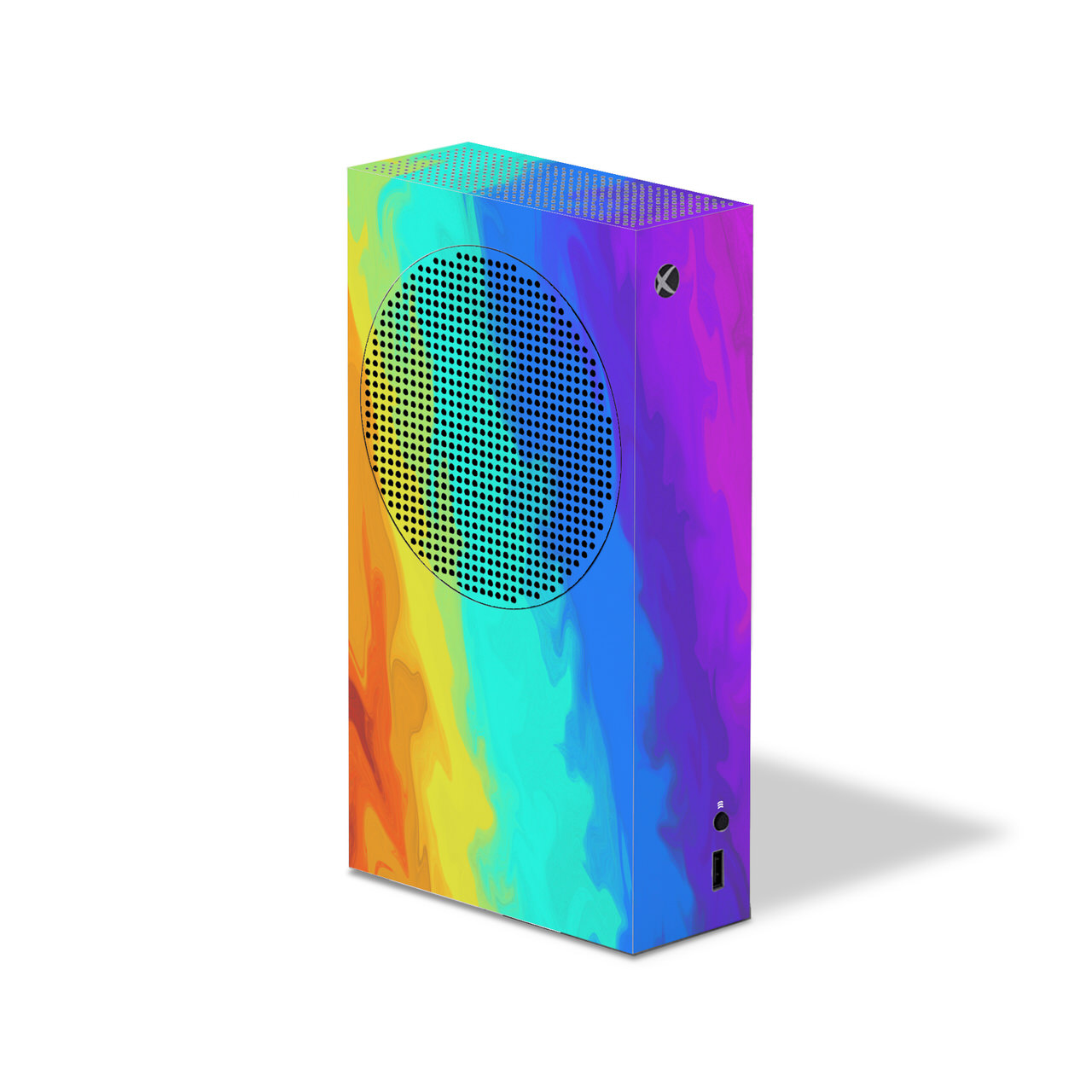 Liquid Rainbow Xbox Series S Skin | KO Custom Creations