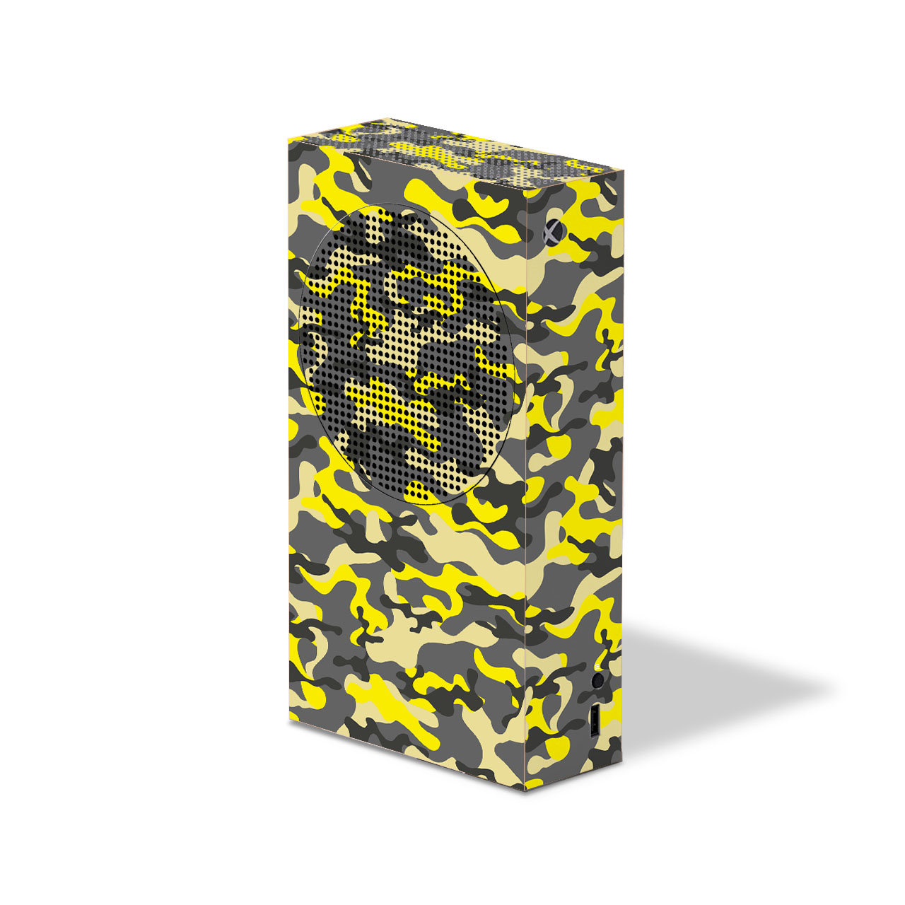 Cobalt Yellow Camo Xbox Series S Skin | KO Custom Creations