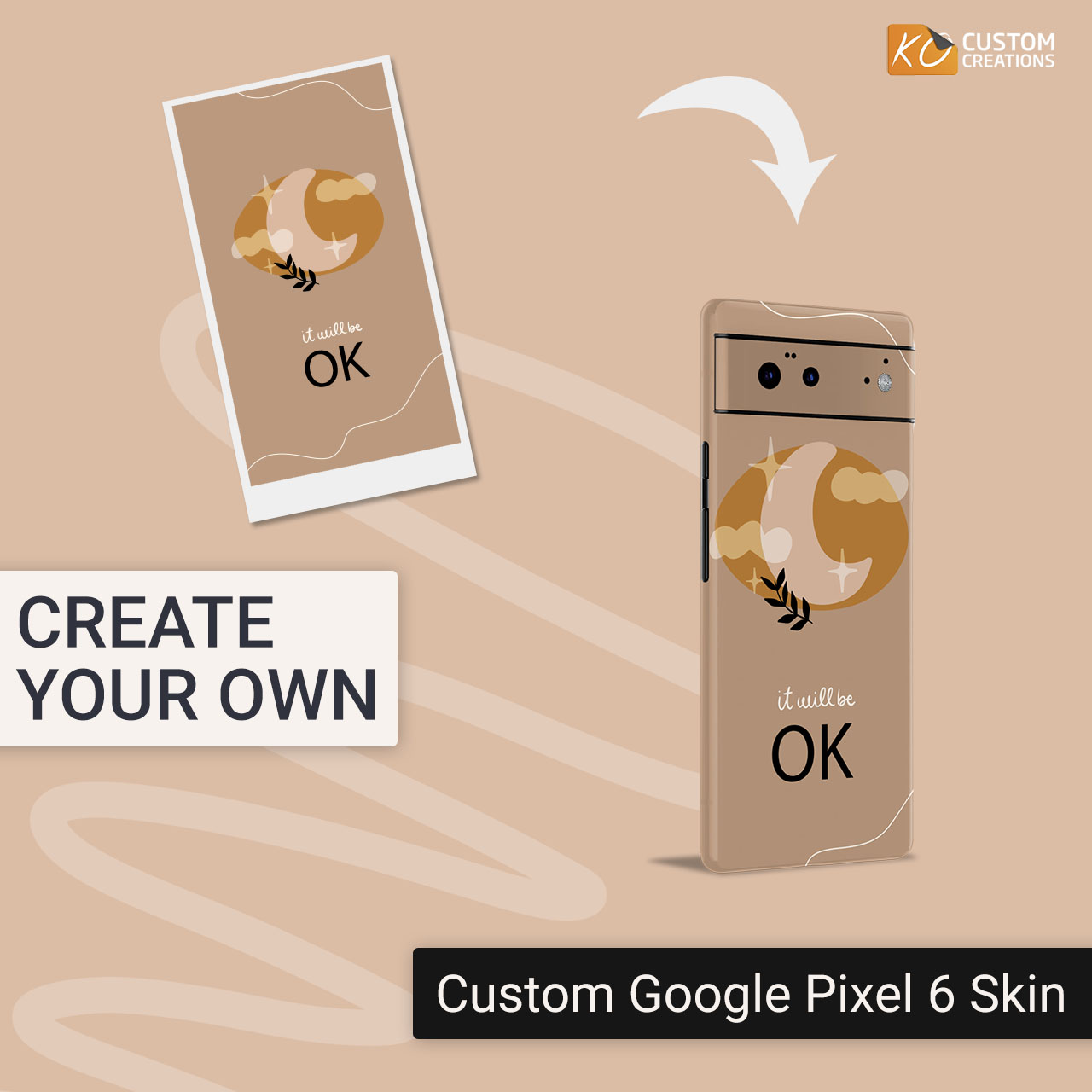 Custom Google Pixel 6 Skins & Wraps | KO Custom Creations