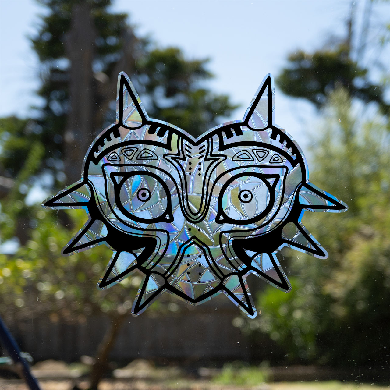 Majora's Mask Suncatcher Window Sticker | KO Custom Creations