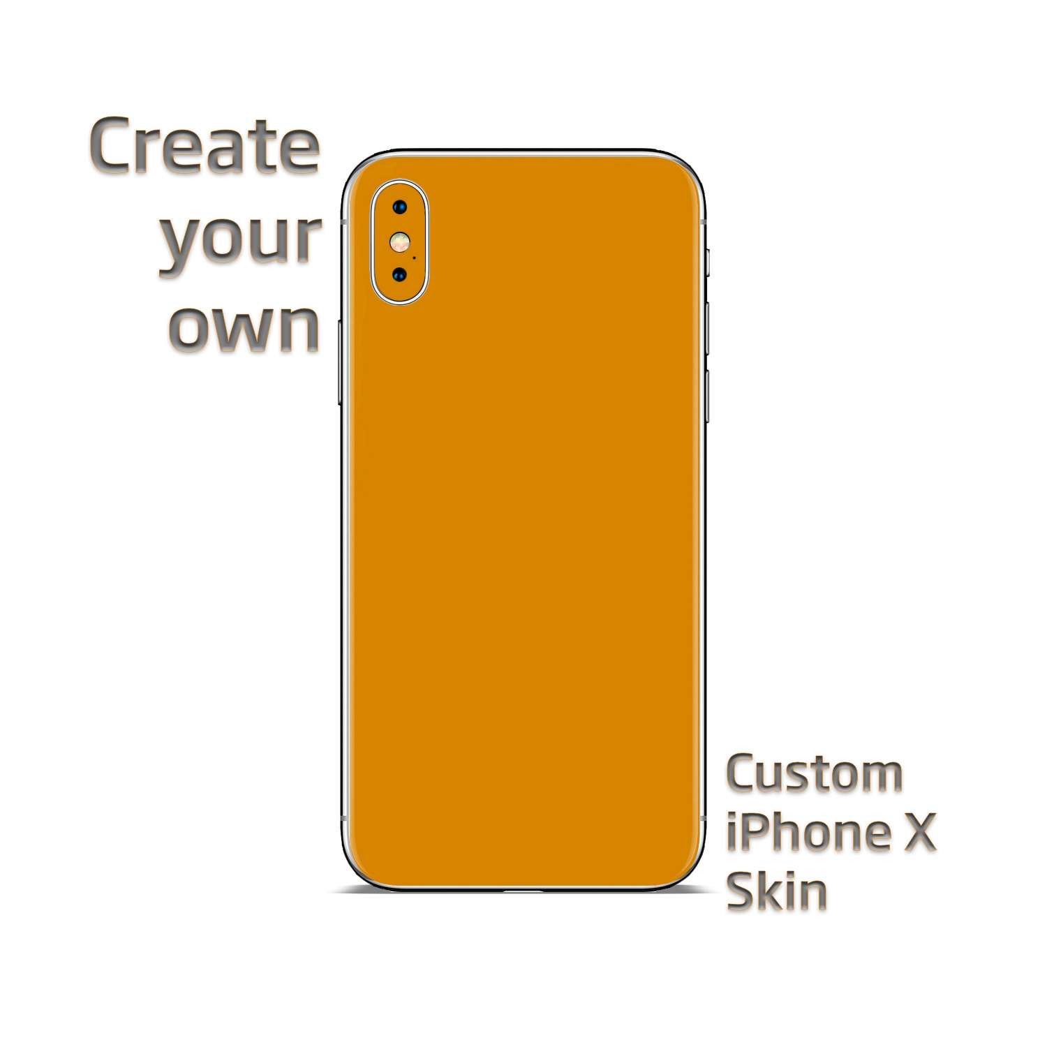 Custom iPhone X Skin