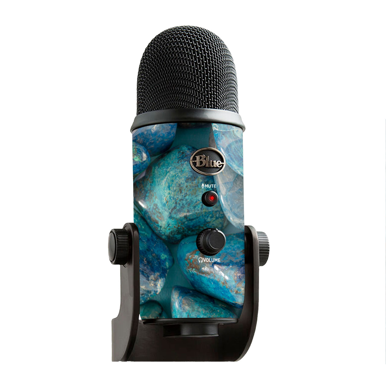 Quantum Quattro Blue Yeti Microphone Skin | KO Custom Creations