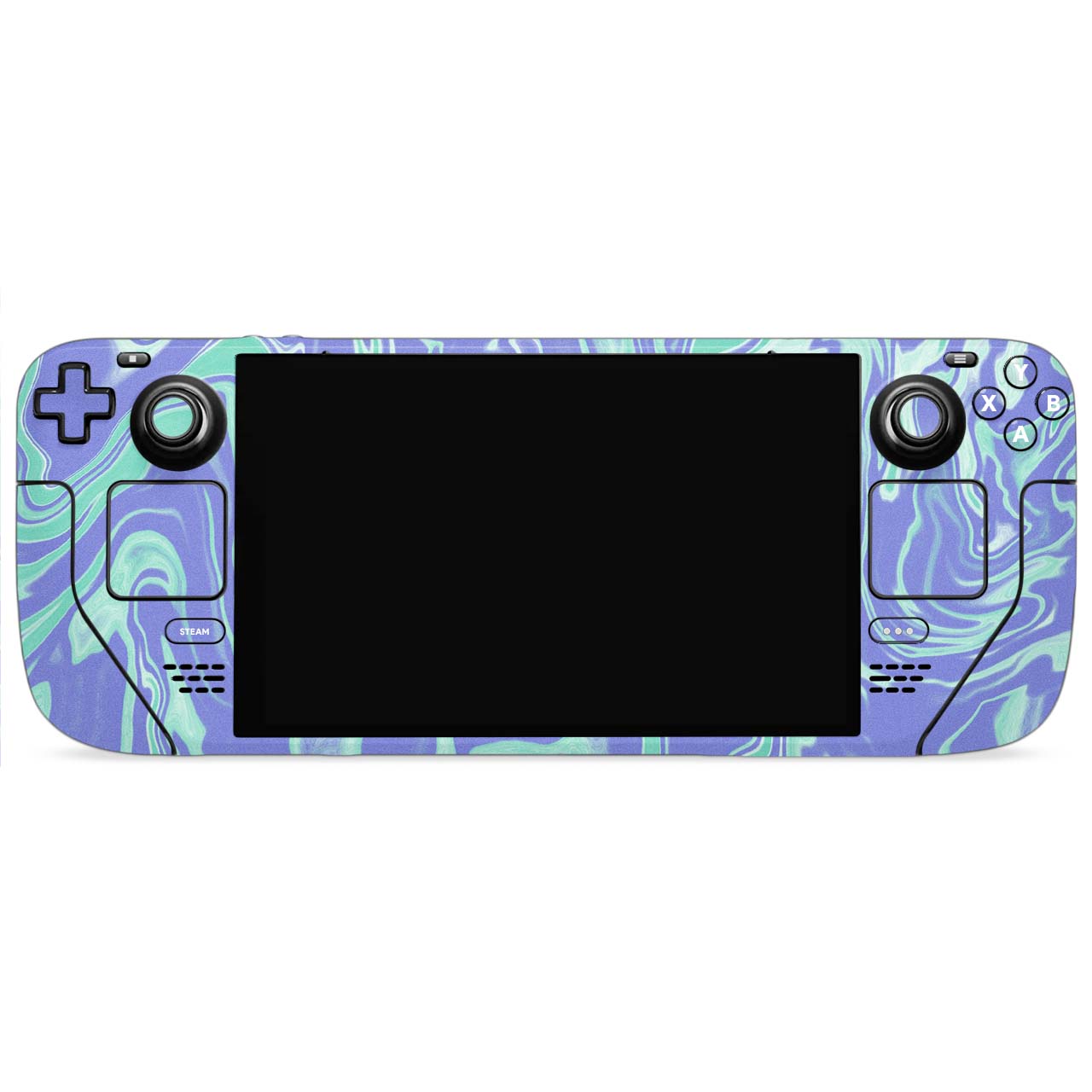 Lavender Marbled Valve Steam Deck Skin | KO Custom Creations