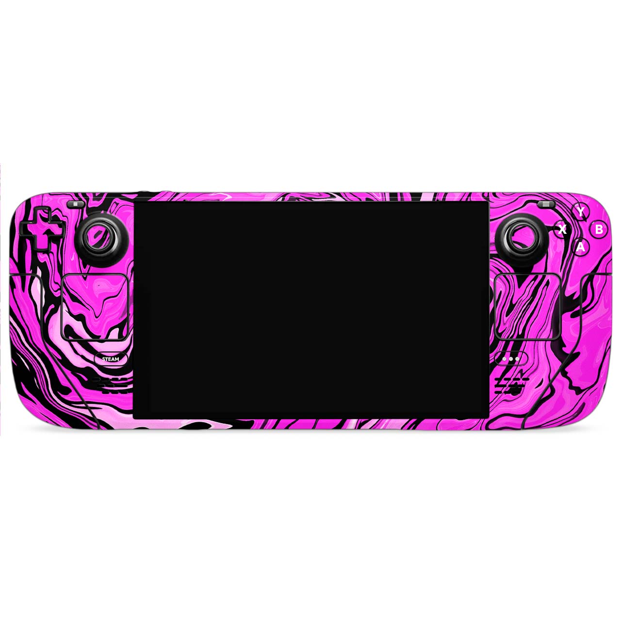Pink Marbling Valve Steam Deck Skin | KO Custom Creations