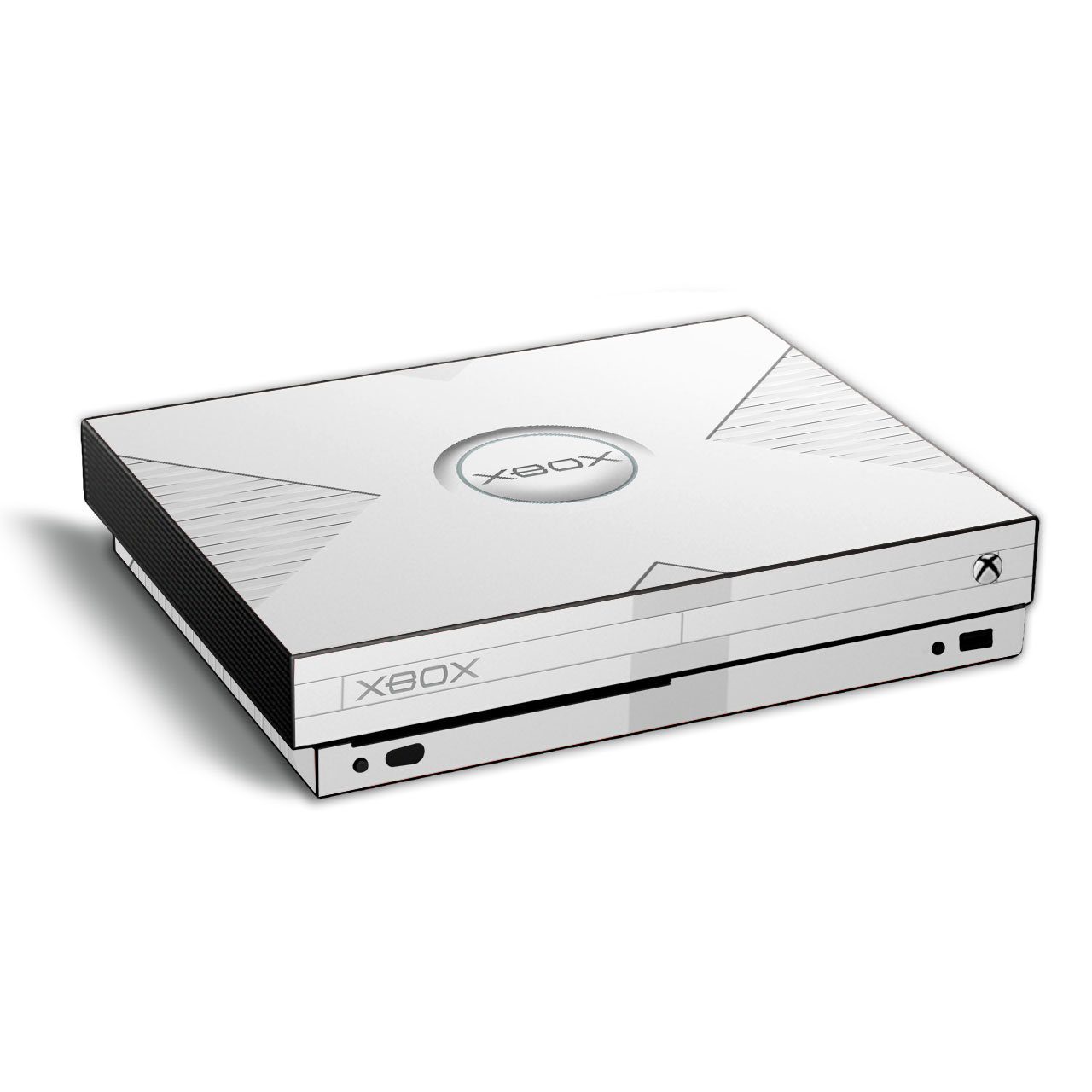 OG White Xbox One X Skin | KO Custom Creations