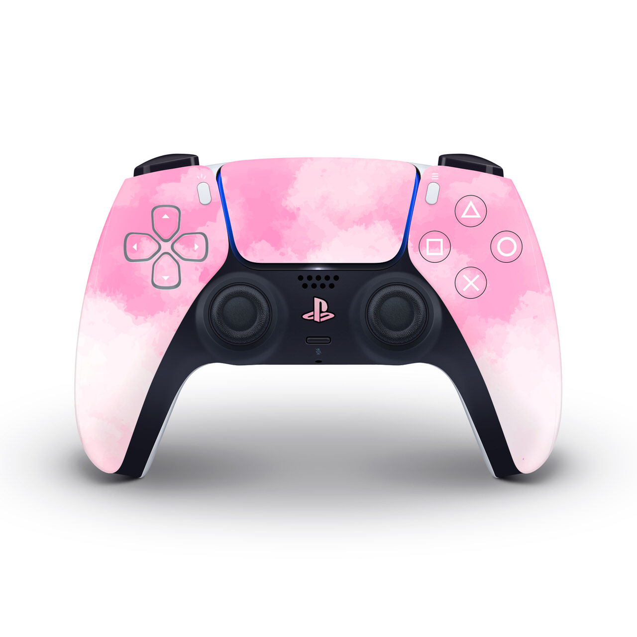Pink Watercolour Clouds Ps5 Controller Skin | KO Custom Creations