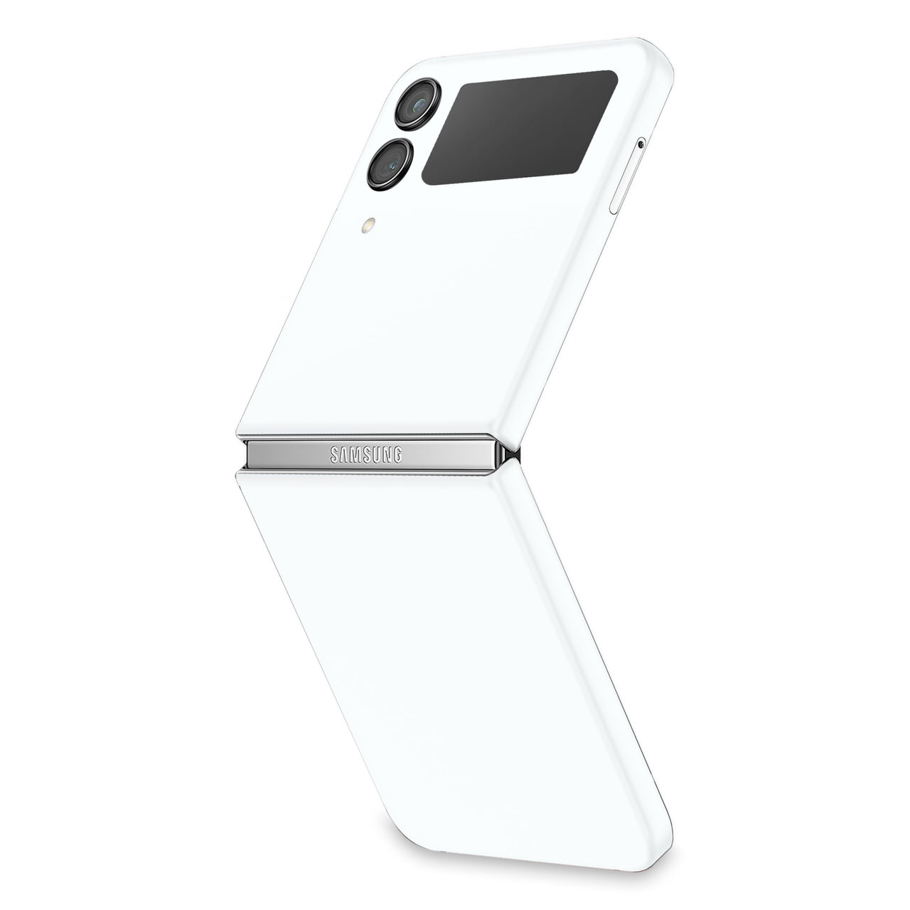 Flat White Galaxy Z Flip4 Skin | KO Custom Creations