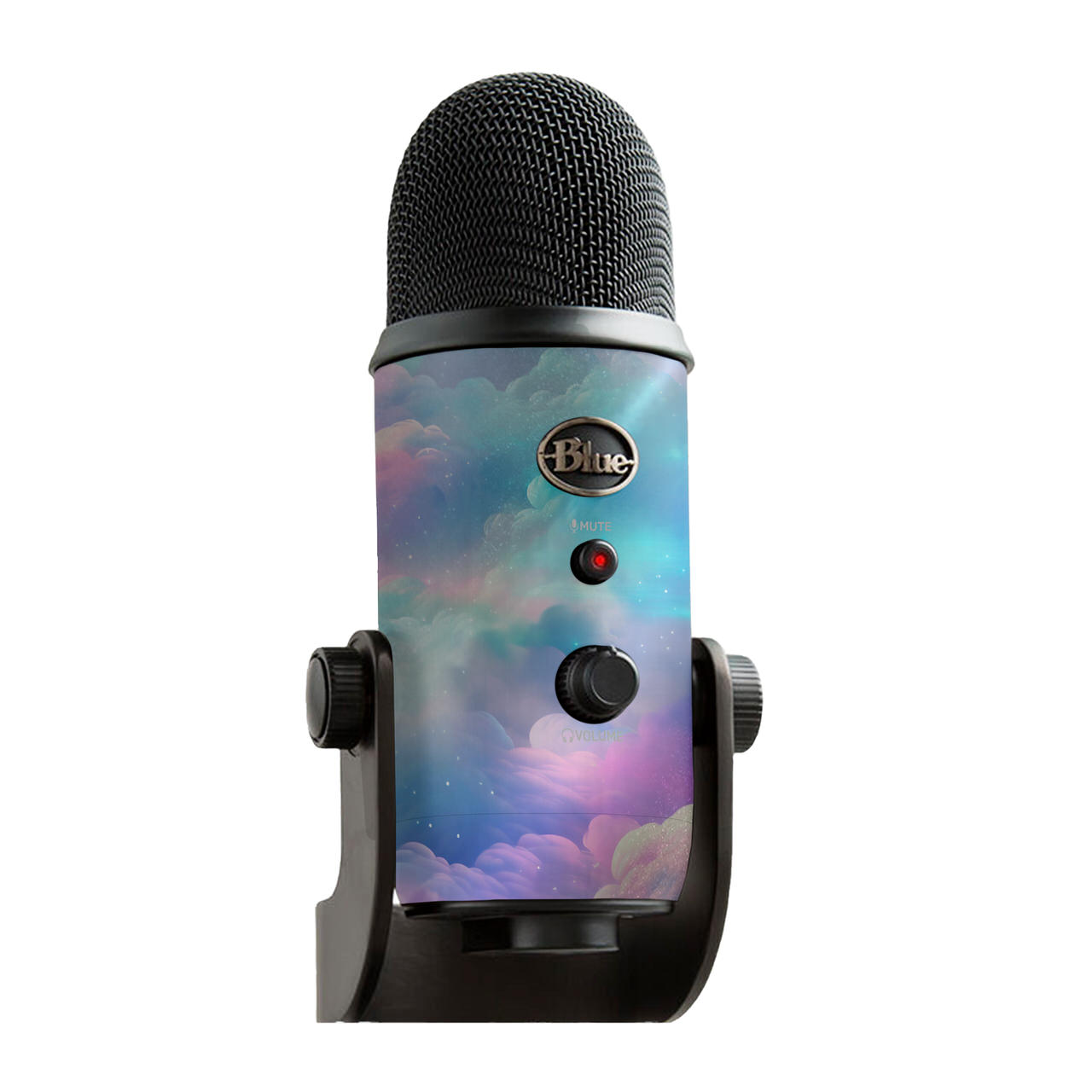 Bright Matter Blue Yeti Microphone Skin | KO Custom Creations