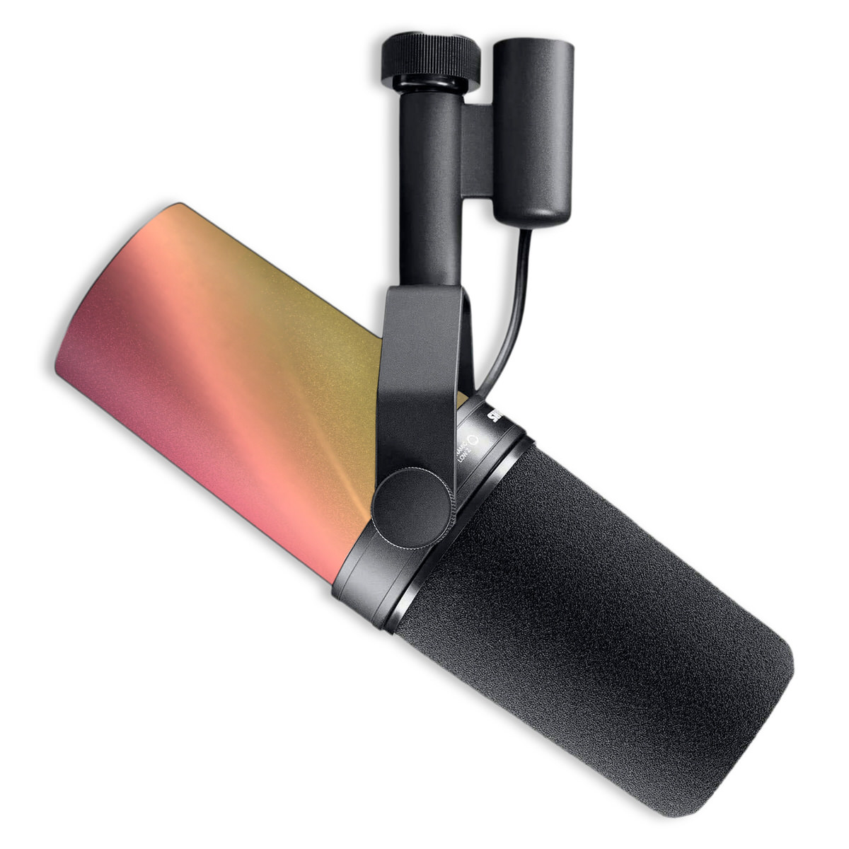 Anodized Fade Shure SM7B Microphone Skin | KO Custom Creations
