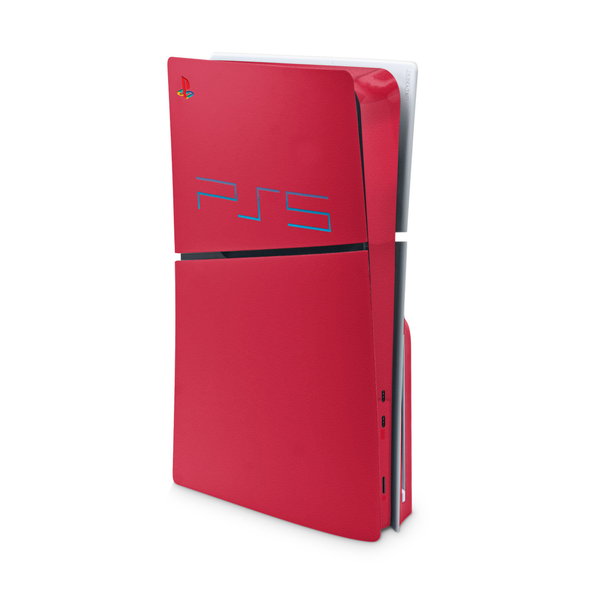 Retro Ps Red PS5 Slim Skin | KO Custom Creations