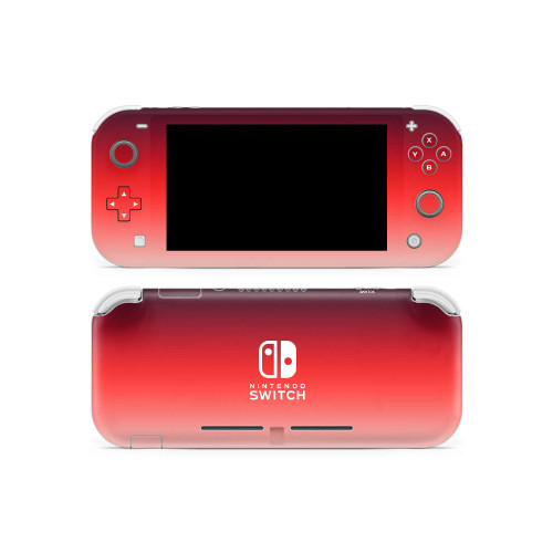 Red Dahlia Nintendo Switch Lite Skin Wraps | KO Custom Creations