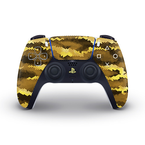 Honey Hex Camo Ps5 Controller Skin | KO Custom Creations