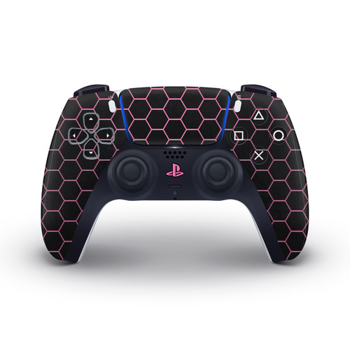 Pink Hex Armour Ps5 Controller Skin | KO Custom Creations