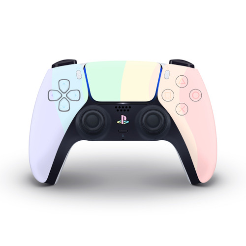 Pastel Rainbow Colourwave Ps5 Controller Skin | KO Custom Creations