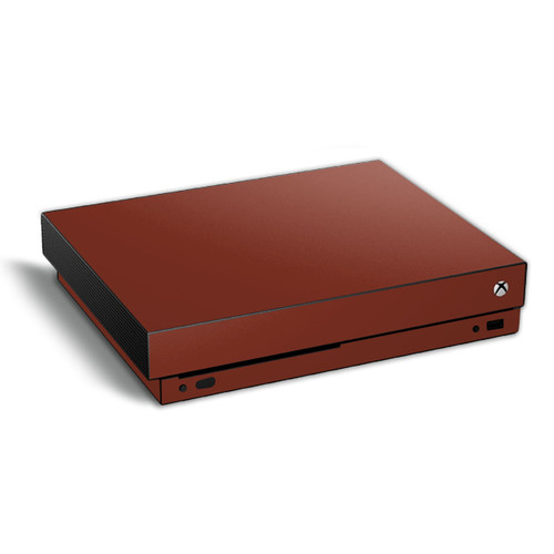 Burnt Red Xbox One X Skin | KO Custom Creations