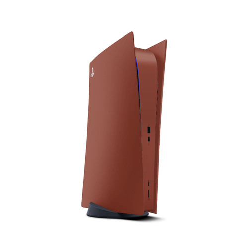 Burnt Red Cozy Ps5 Digital Edition Skin | KO Custom Creations