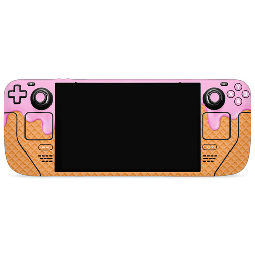 Strawberry Ice Cream Steam Deck Skin | KO Custom Creations