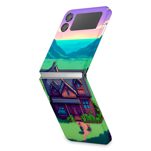 Pixel Valley Samsung Galaxy Z Flip4 Skin | KO Custom Creations