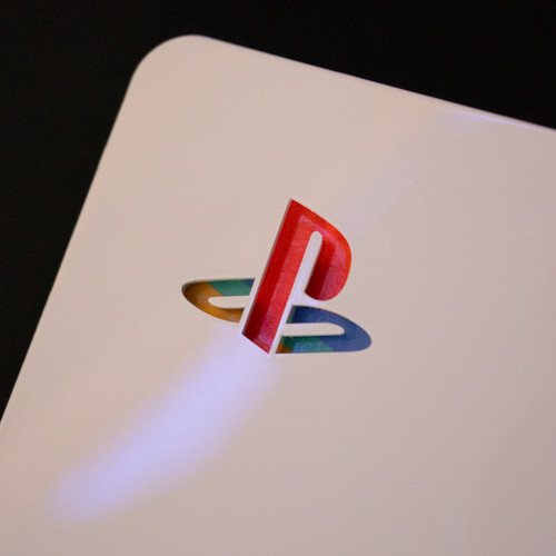 Retro PS5 Slim Logo Sticker | KO Custom Creations