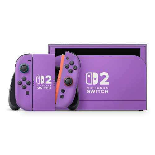 Amethyst Purple Nintendo Switch 2 Skins
