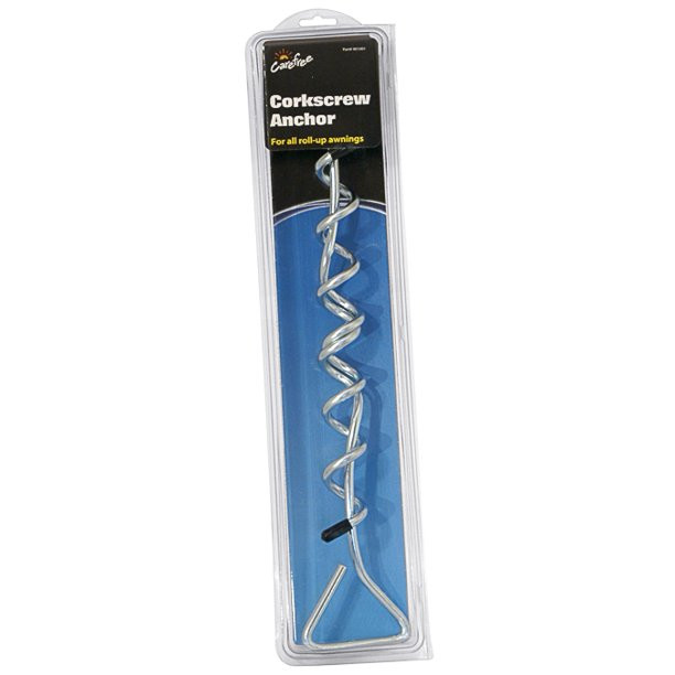 Carefree RV Awning Anchor 901001-MP (Corkscrew Ground) - RV Carefree