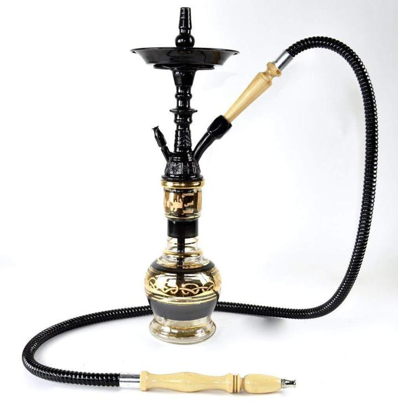 Hookah Khalil Mamoon Safari Black | myhookah.ca Hookah Khalil Mamoon Safari Black | myhookah.ca