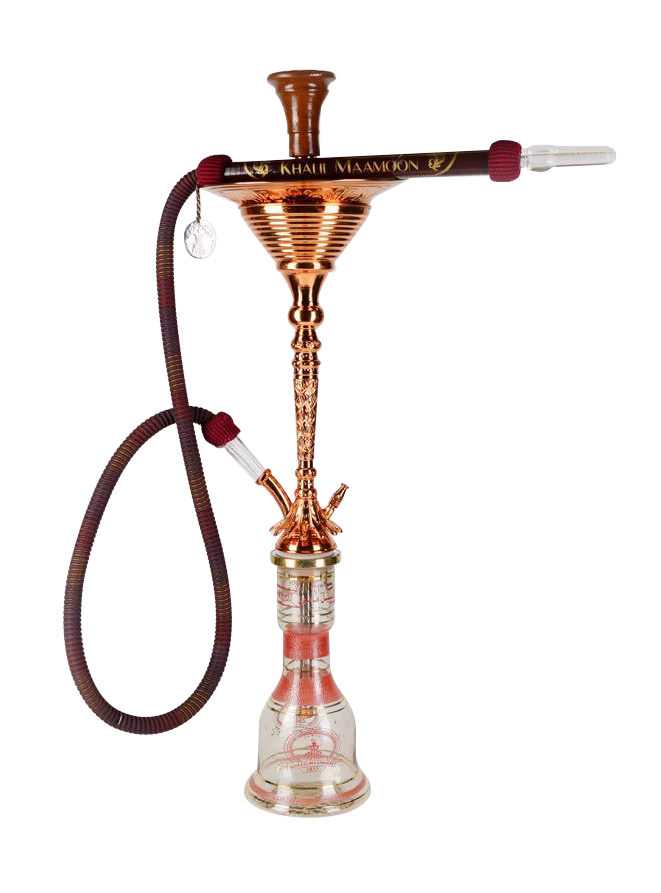 Elegant Egyptian Hookahs: Khalil Mamoon Afandina Red Hookah