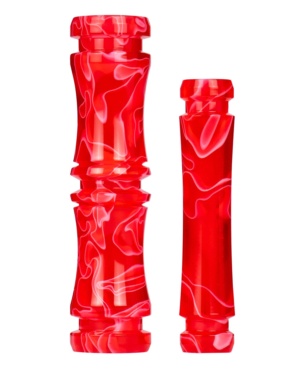 Moze Breeze Two +Line Sleeve Set - Wavy Red | myhookah.ca